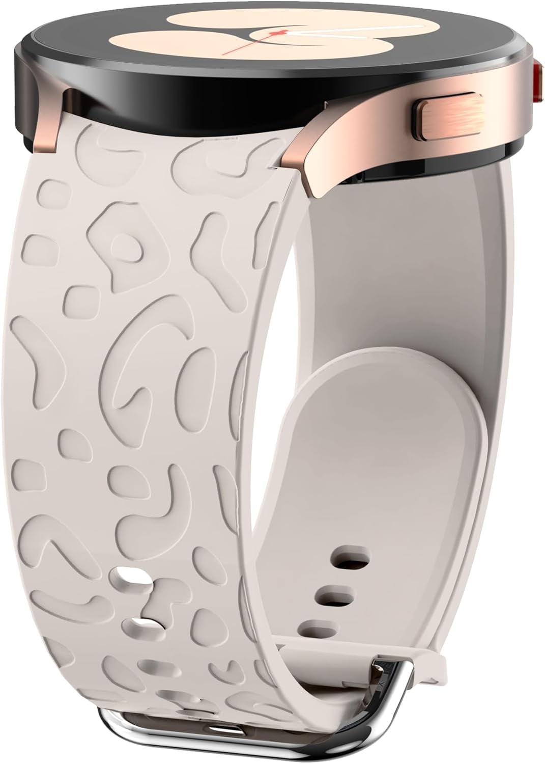 Tianle Leopard Engraved No Gap Watch Band, Compatible with Samsung ...