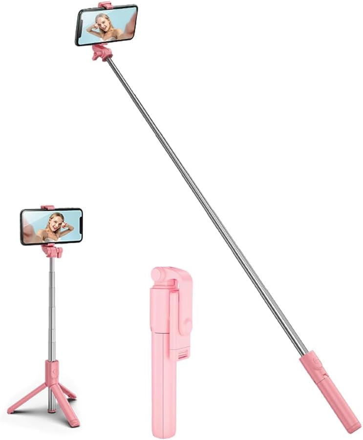 Tianle Selfie Stick, Extendable Selfie Stick Tripod with Wireless ...