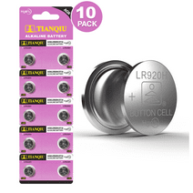 Tianqiu LR43 AG12 386A LR43H 1.5V Alkaline Coin Cell Batteries (10 ...