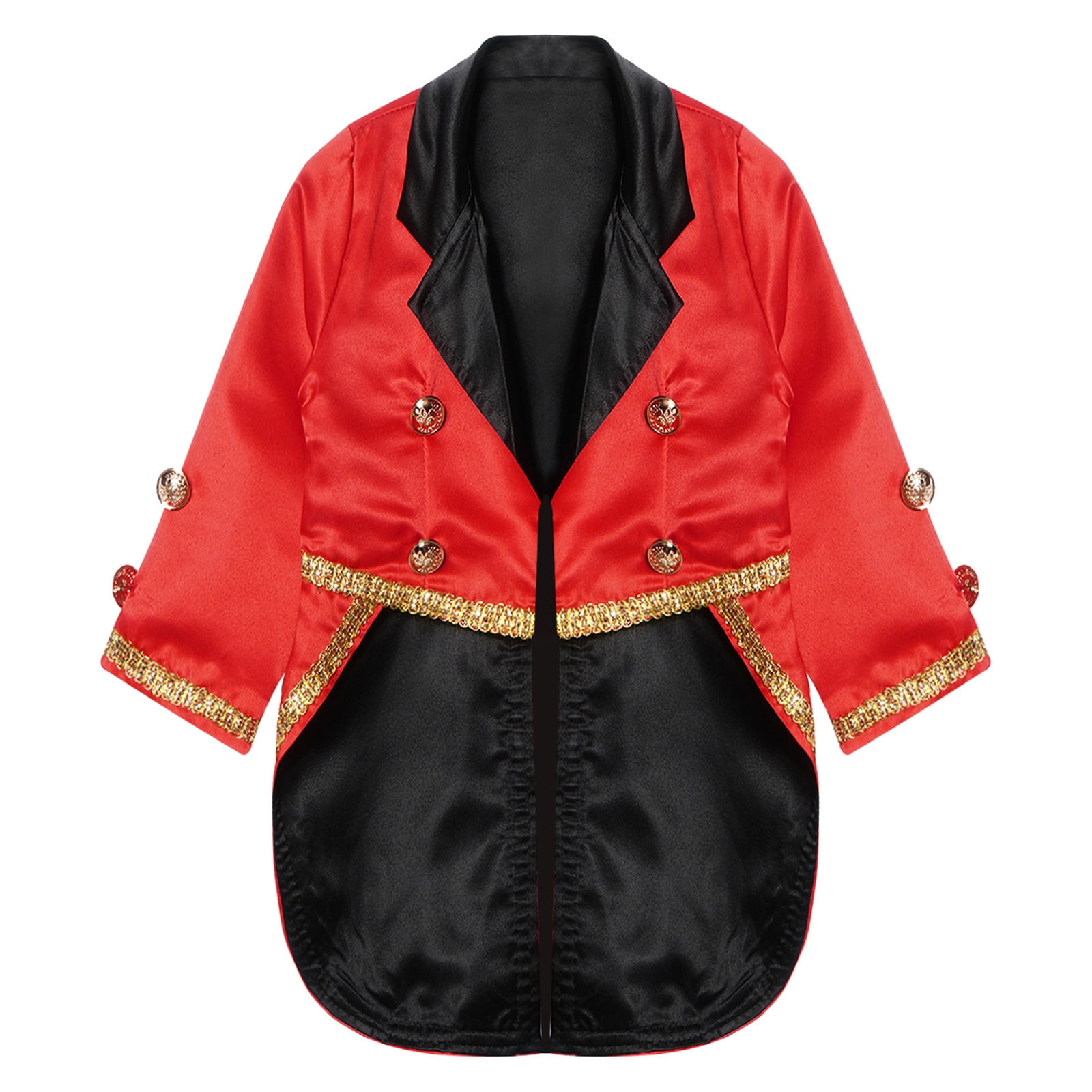 TiaoBug Boys Halloween Carnival Party Costume Prince Tuxedo Jacket ...