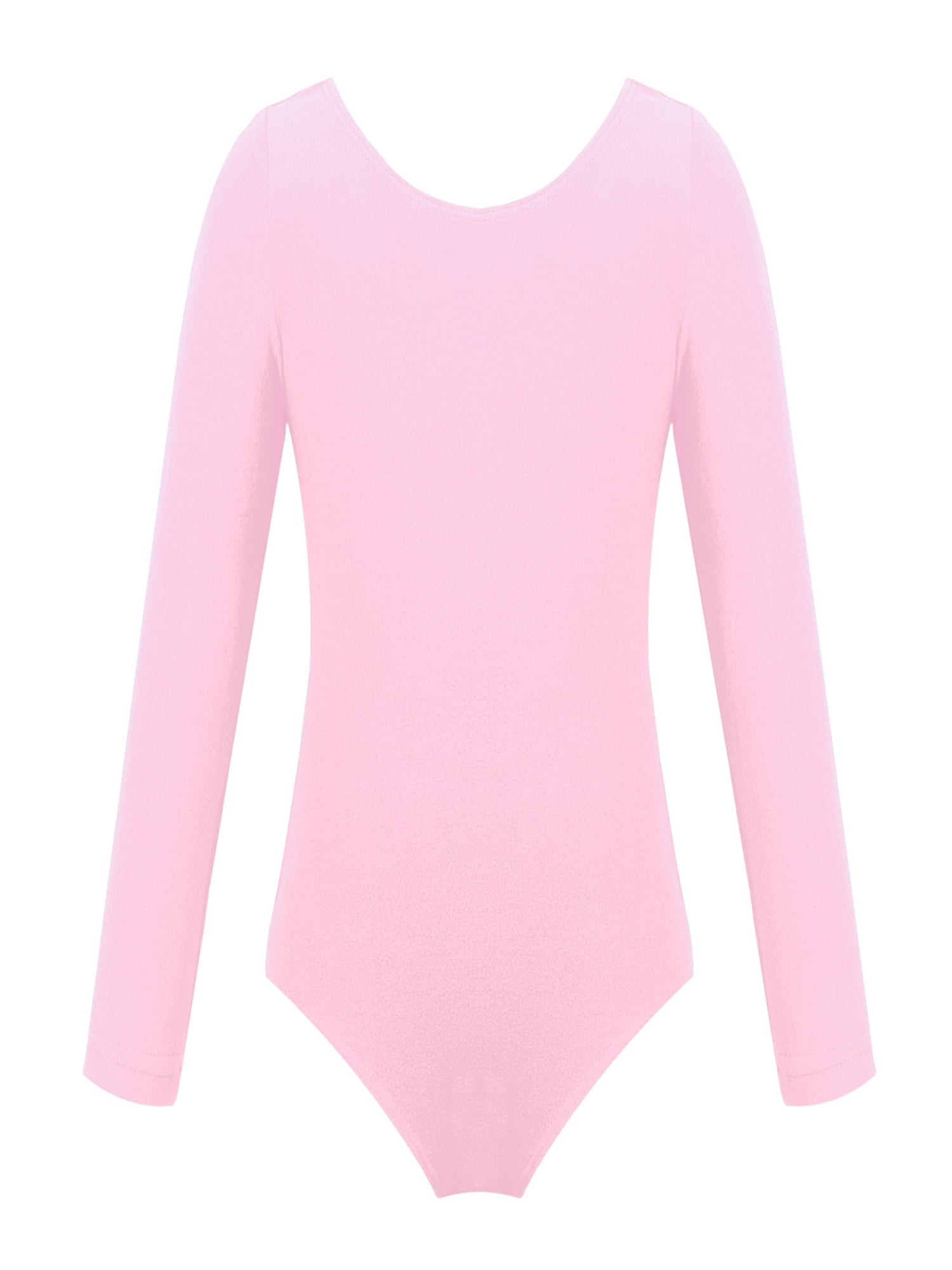 TiaoBug Girls Long Sleeve Ballet Dance Leotard One Piece Gymnastics ...