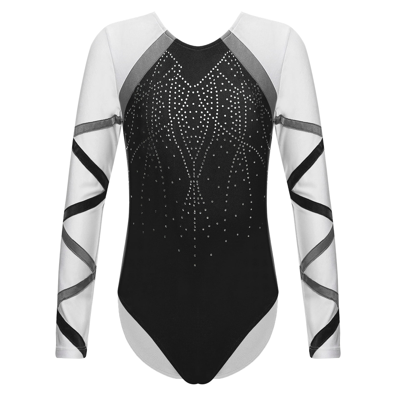 TiaoBug Girls Gymnastics Leotards for Kids Sparkle Ballet Dance ...