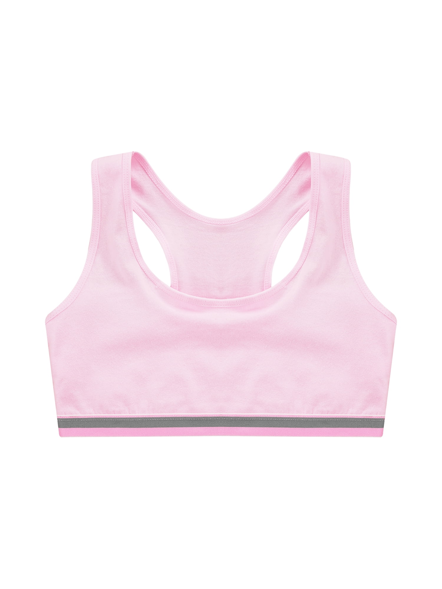 TiaoBug Girls Racerback Crop Tank Tops Puberty Cami Bralettes Sports ...
