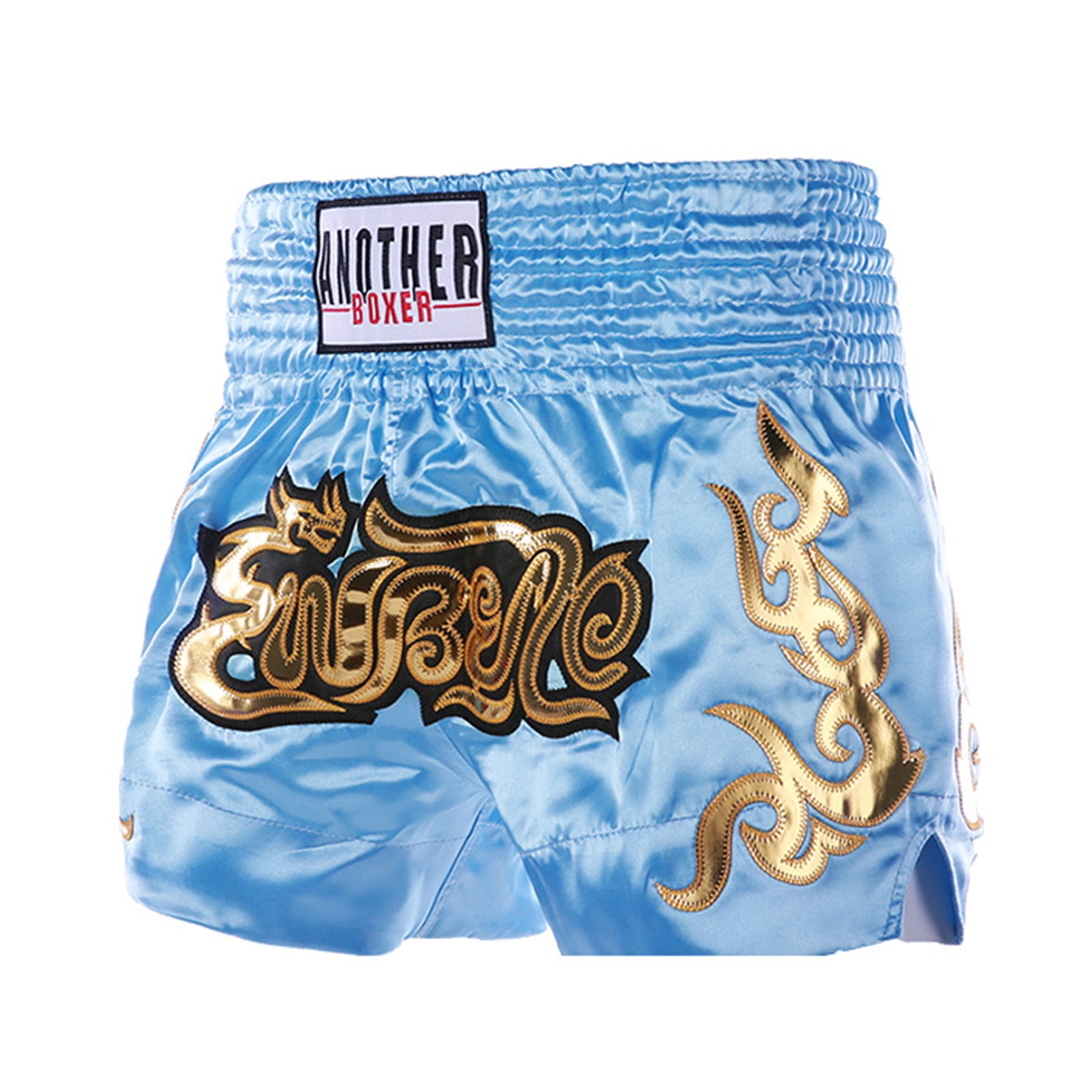 TiaoBug Kids Boys Boxing Muay Thai Shorts Boxing Kickboxing MMA Trunk ...