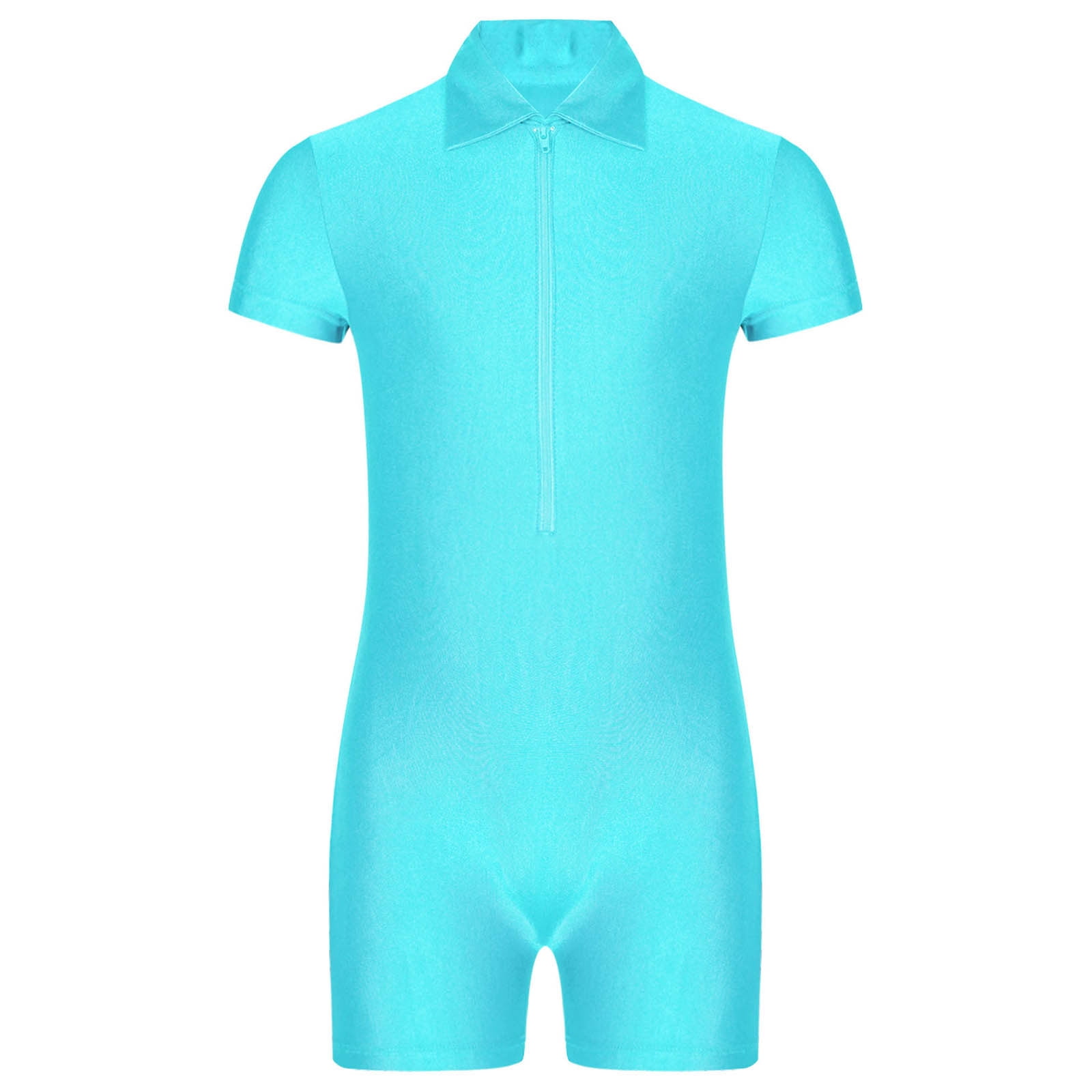 TiaoBug Kids Boys Gymnastics Leotard Boysuit Ballet Dance Unitard Short ...
