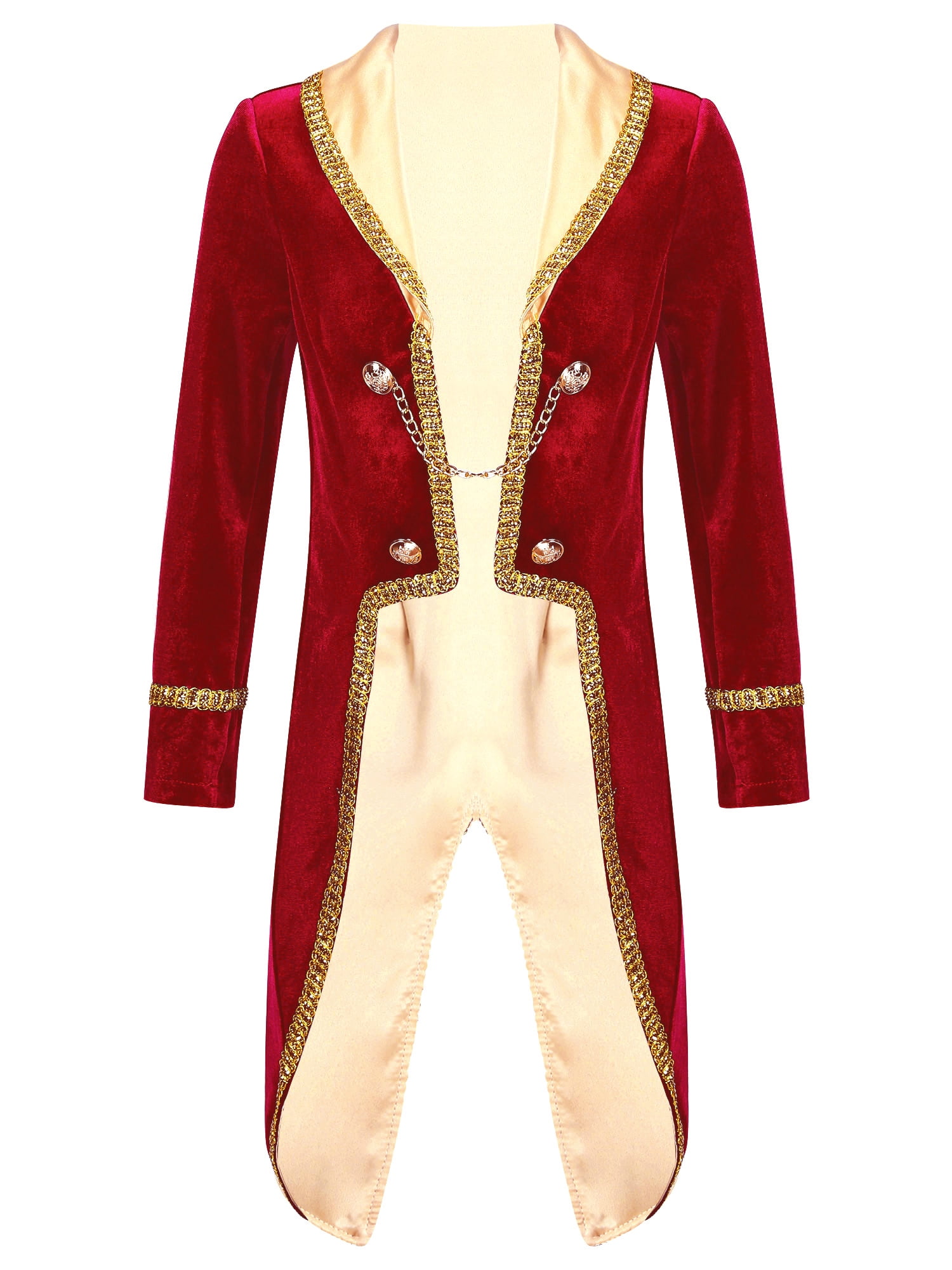 TiaoBug Kids Boys Tuxedo Jacket Costume Birthday Party Tuxedo Tailcoat Cosplay Halloween Fancy ...