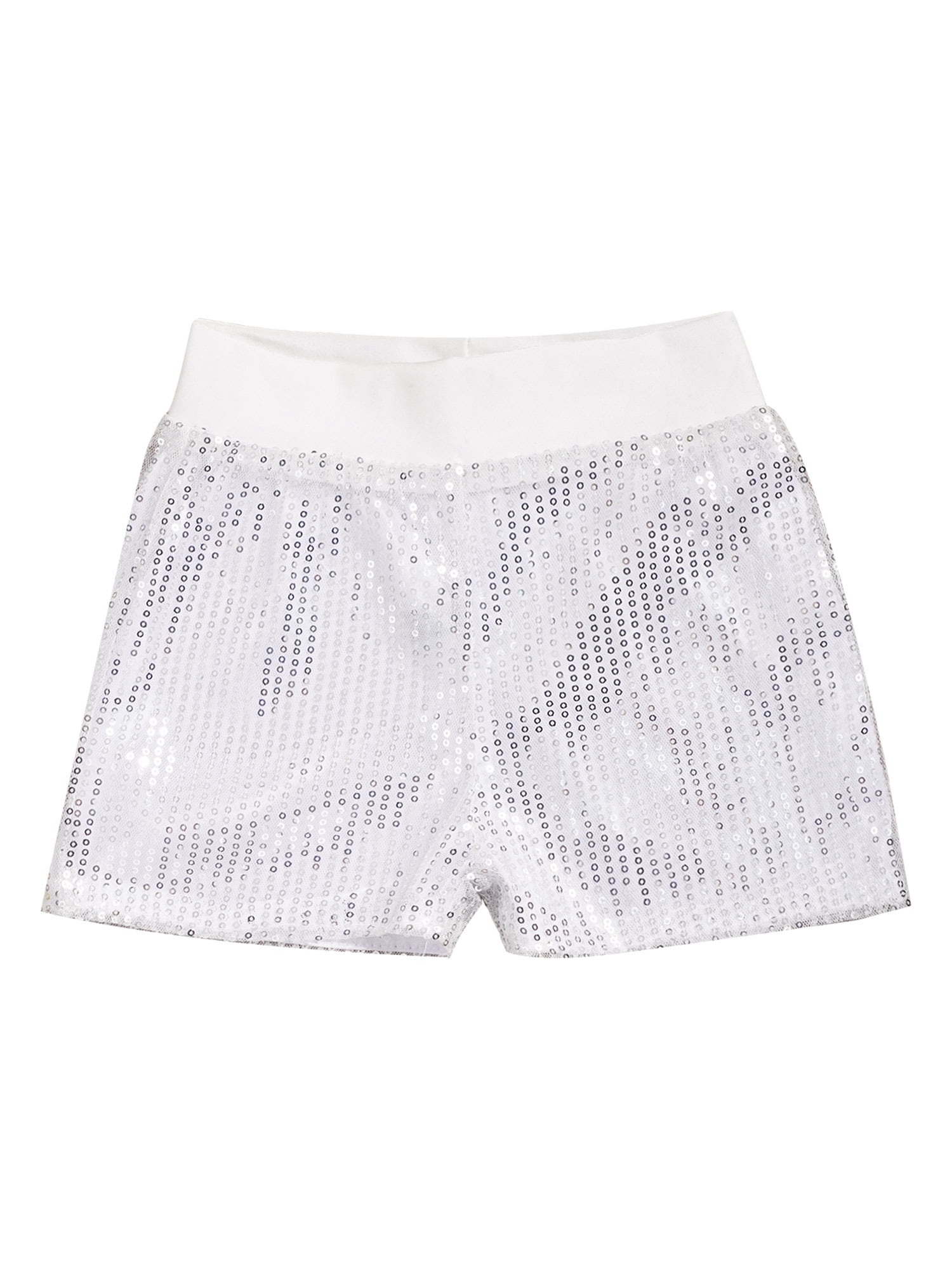 TiaoBug Kids Girls Sparkly Sequins Boxer Shorts Ballet Sport Shorts Hip ...