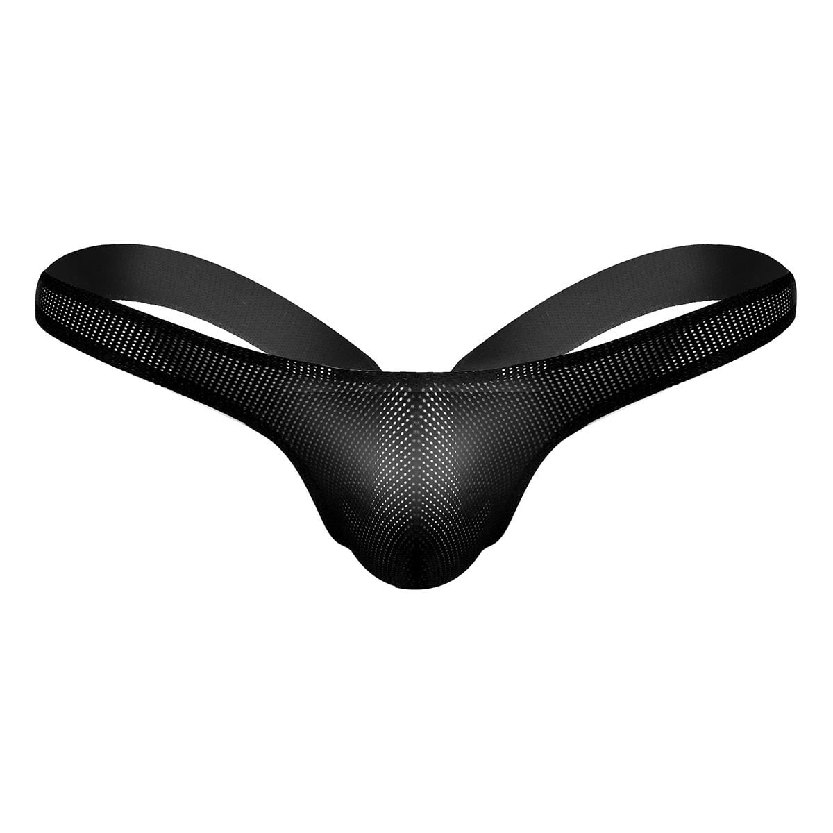 TiaoBug Mens Sheer Mesh Bulge Pouch Jockstrap G-string Thongs Low Rise ...