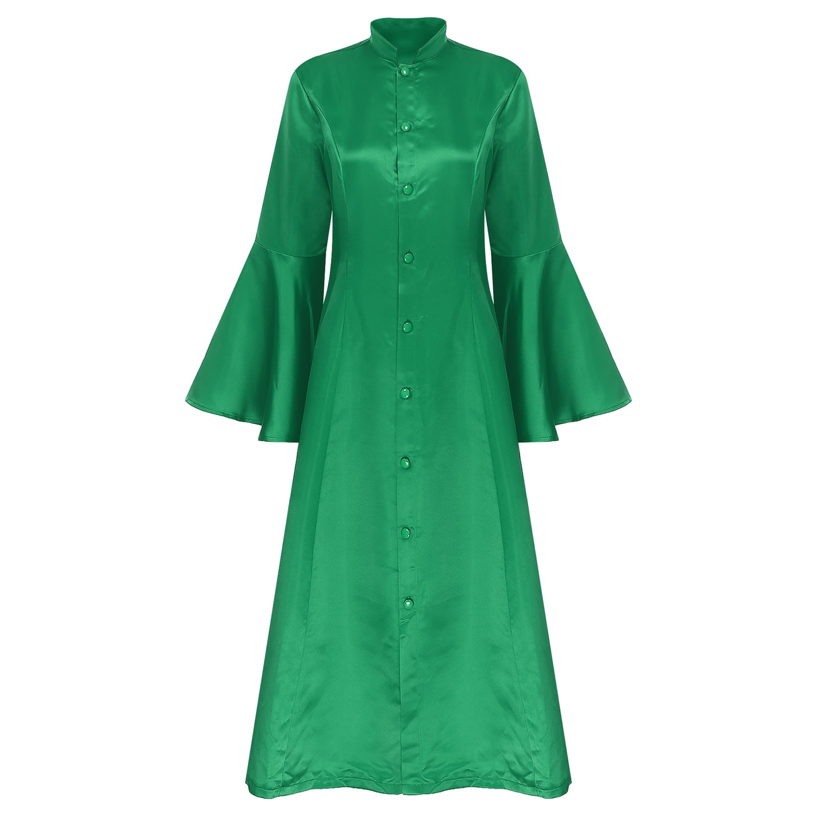 TiaoBug Women Church Robe Elegant Minister Choir Dress Uniform Priest ...