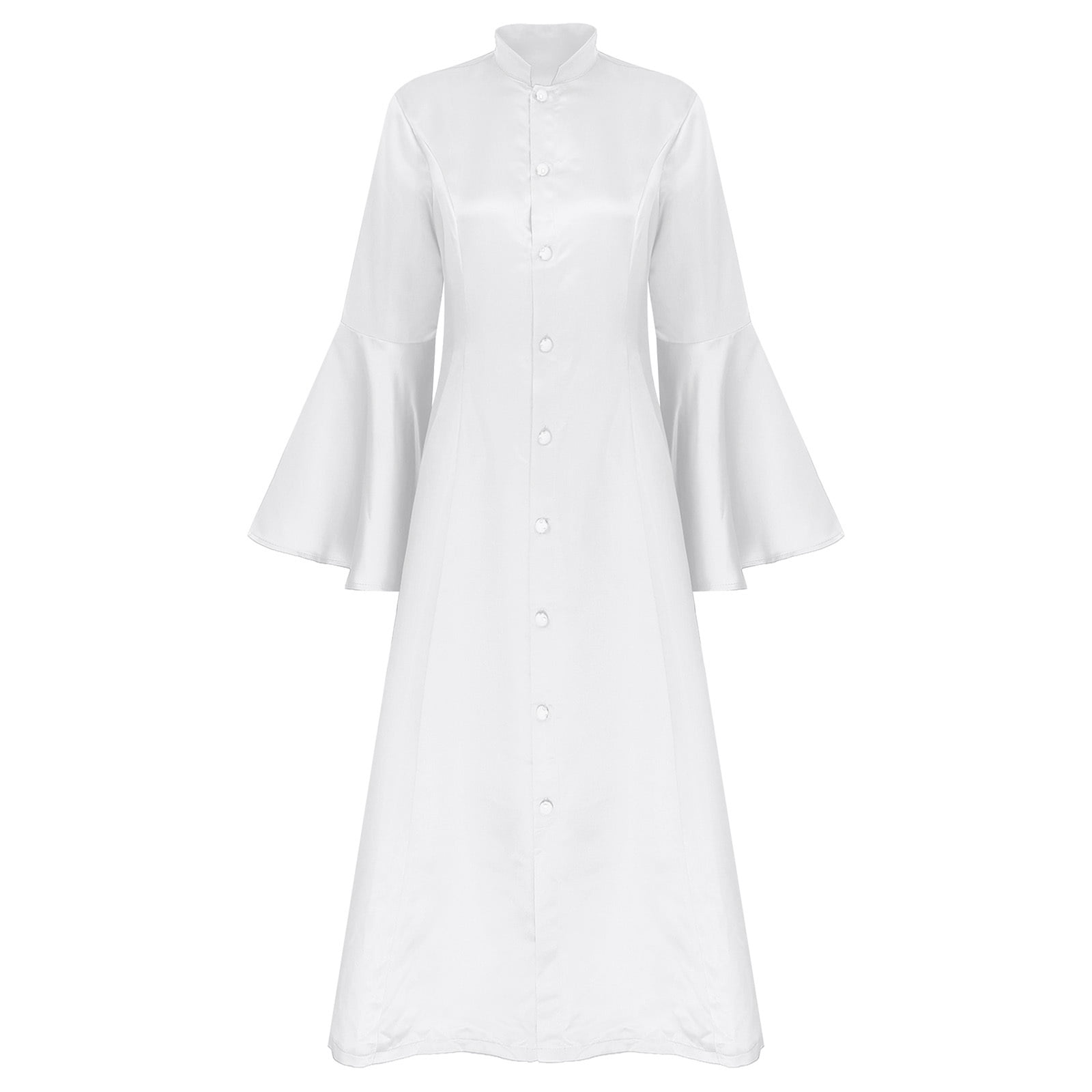 TiaoBug Women Church Robe Elegant Minister Choir Dress Uniform Priest ...