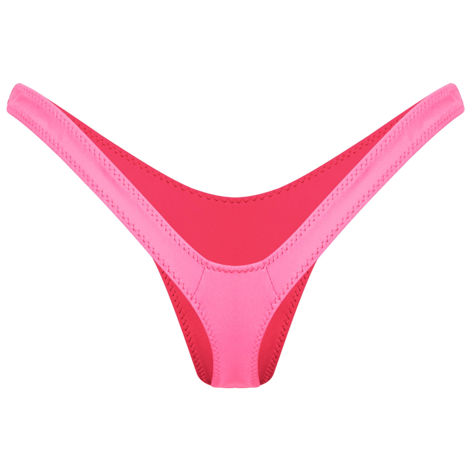 TiaoBug Women's Deep V Shape Thong T-back G-string Panties Mini Briefs ...
