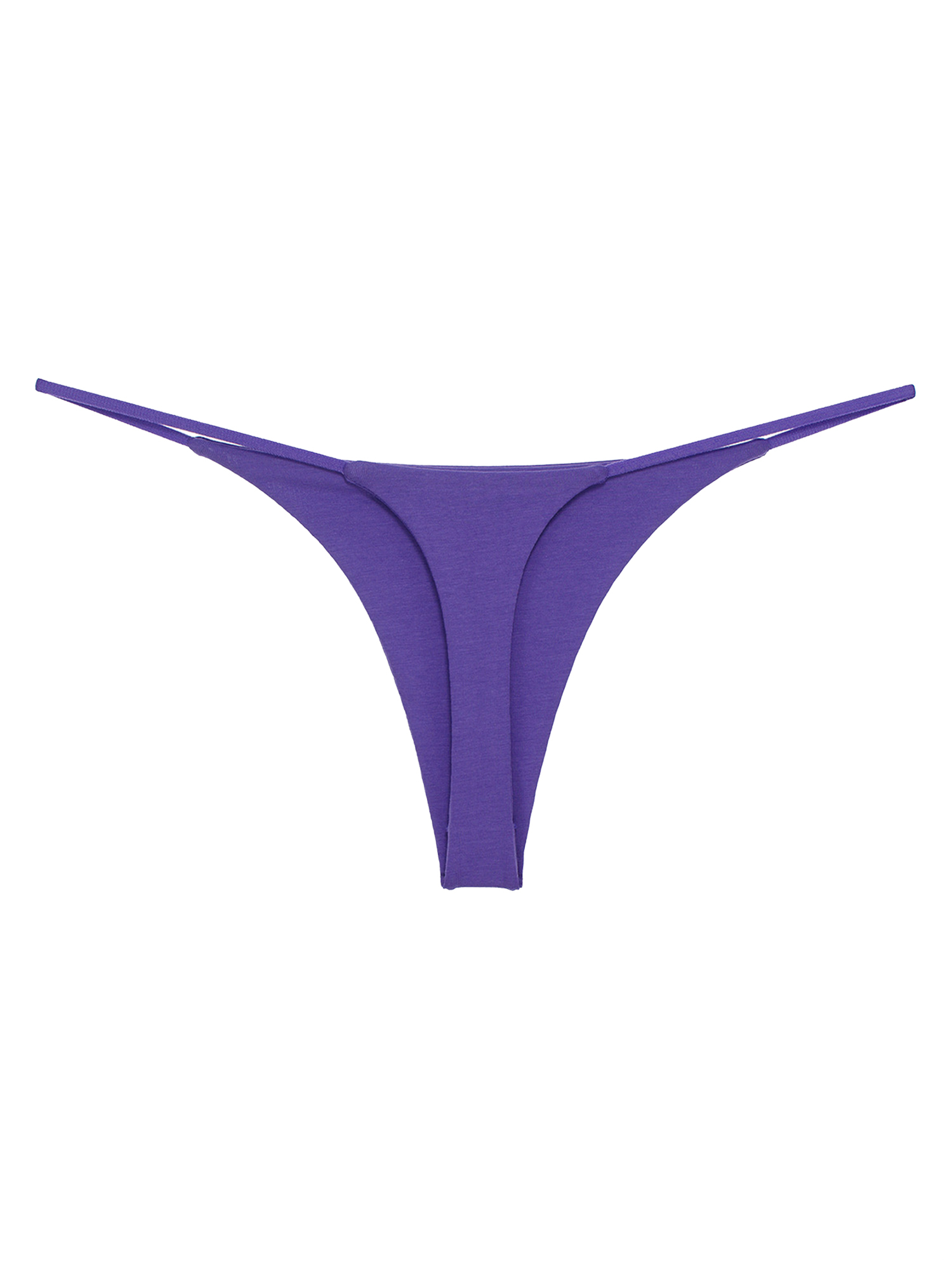 TiaoBug Women's Low Rise Triangle Bikini Thongs T-back Briefs Bottoms ...