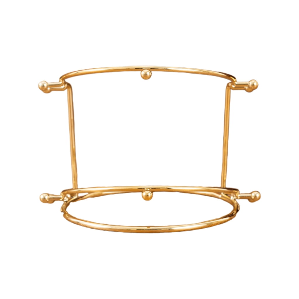 Tiara Crown Headband 2 Layer Display Rack Gold Metal Princess Crown ...