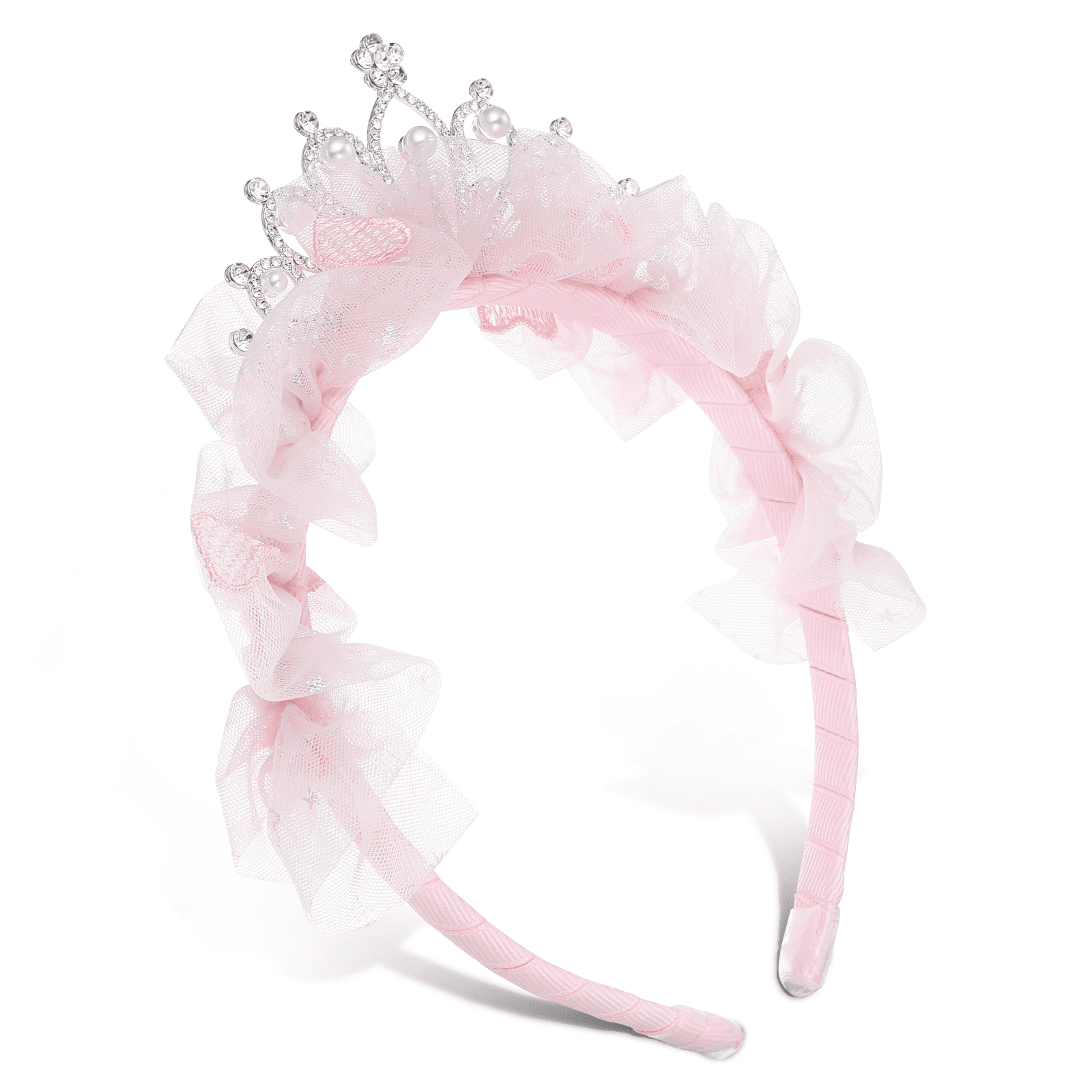 Tiara Girls Happy Birthday Glitter Princess Crown Bridal Headband for ...