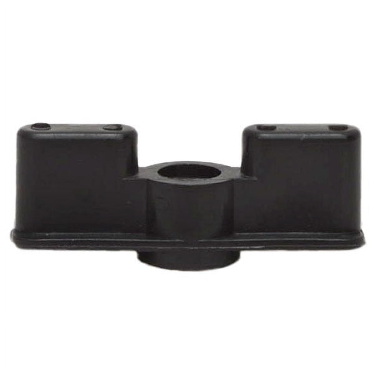 Tiara Yachts 2 1/2 x 3/4 Inch Black Marine Boat Plastic Double Wing ...