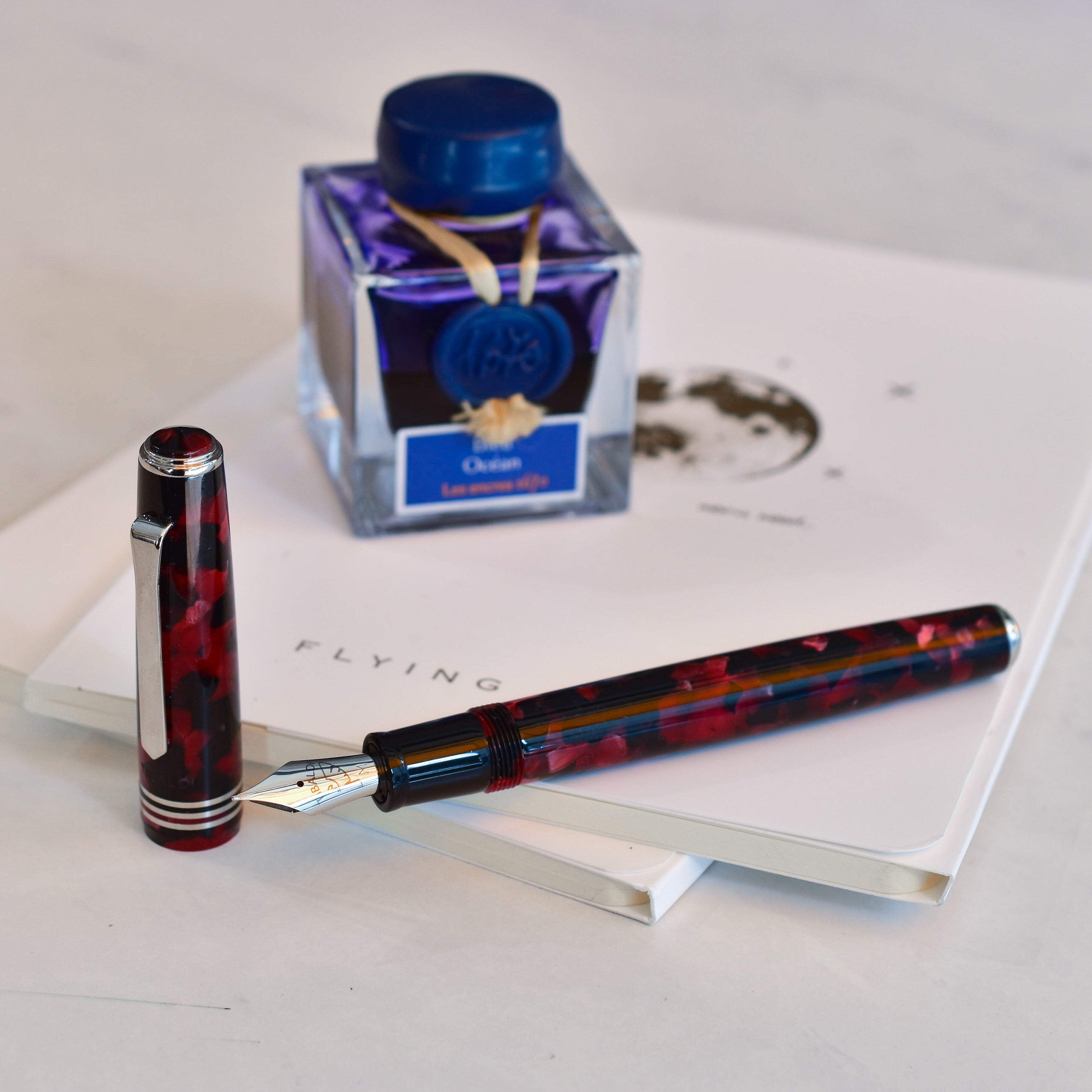Tibaldi N60 Ruby Red Fountain Pen - Walmart.com