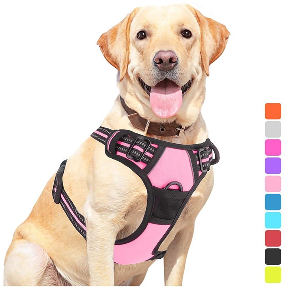 Tiberpet Dog Chest Harness for Medium Sized Dogs Vest Adjustable Easy ...