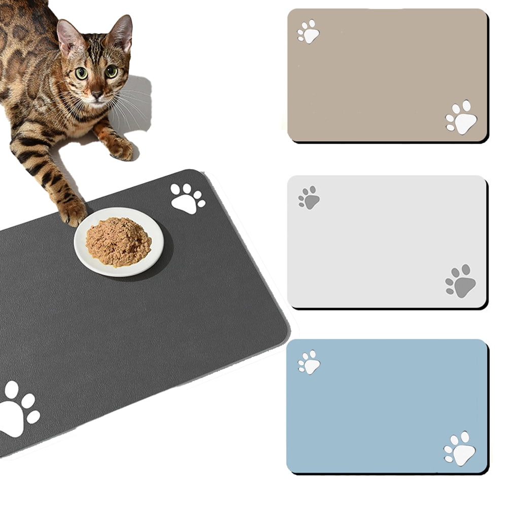 Tiberpet 11.8*15.7inch Dog Cat Water Dispenser Mat for Pet Accessories ...
