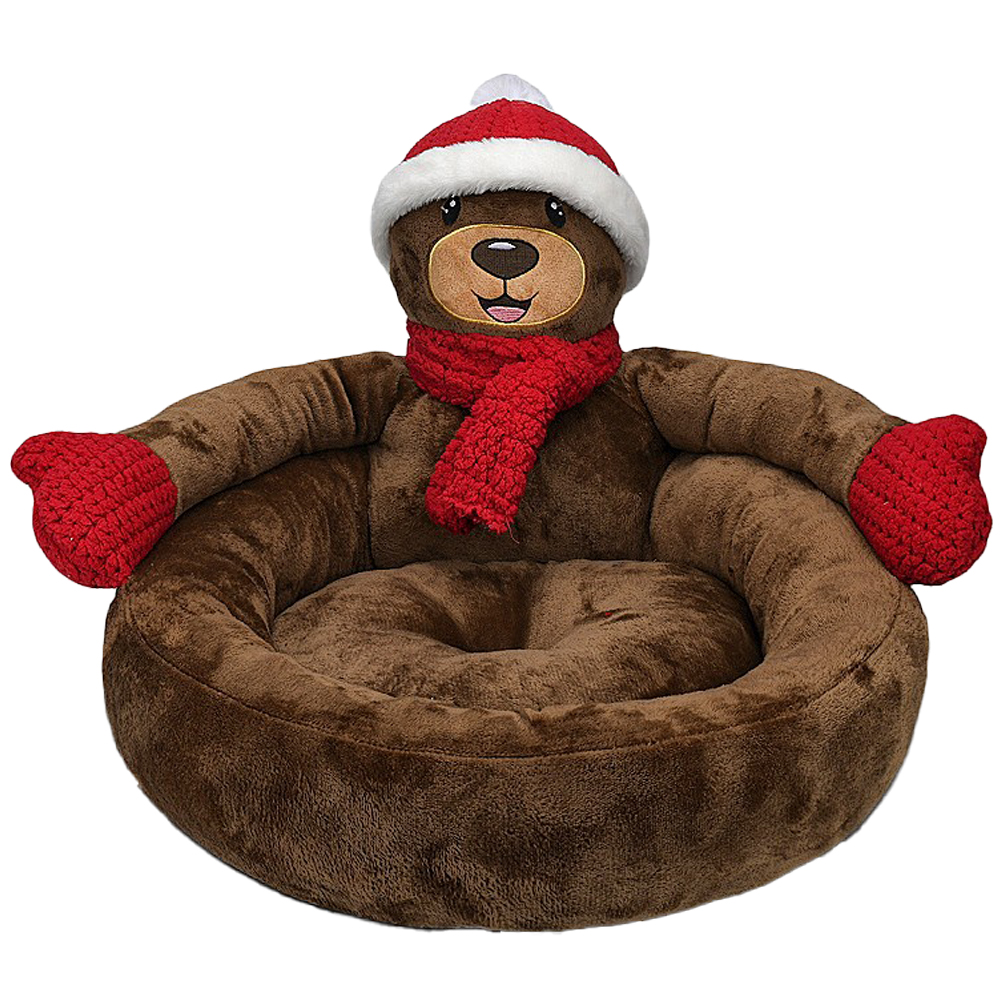 Tiberpet Premium Dog Puppy Bed/Dog Couch Extra Soft & Washable with ...