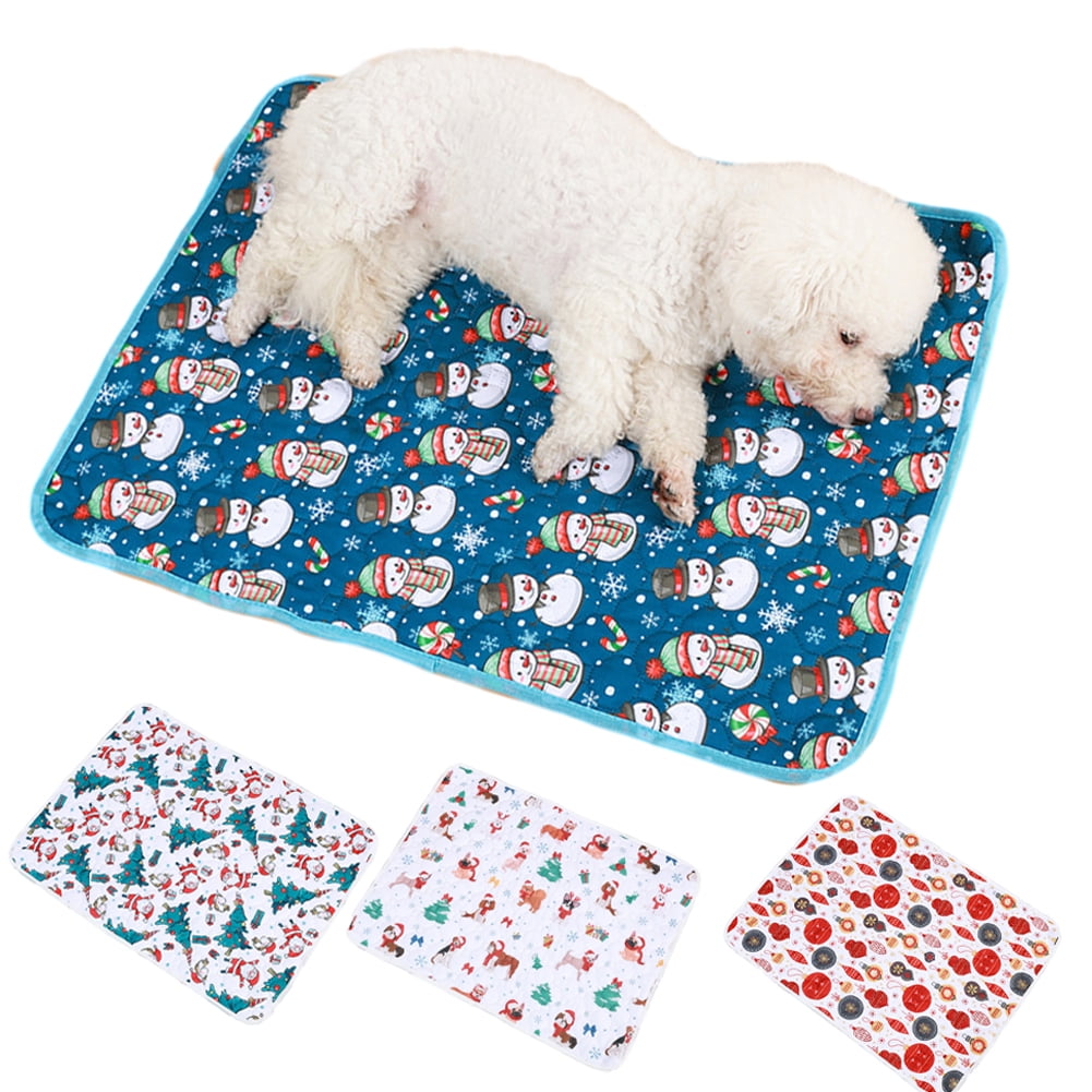 Tiberpet Washable Dogs Pee Pads Dog Pee Pads with Christmas Patterns ...