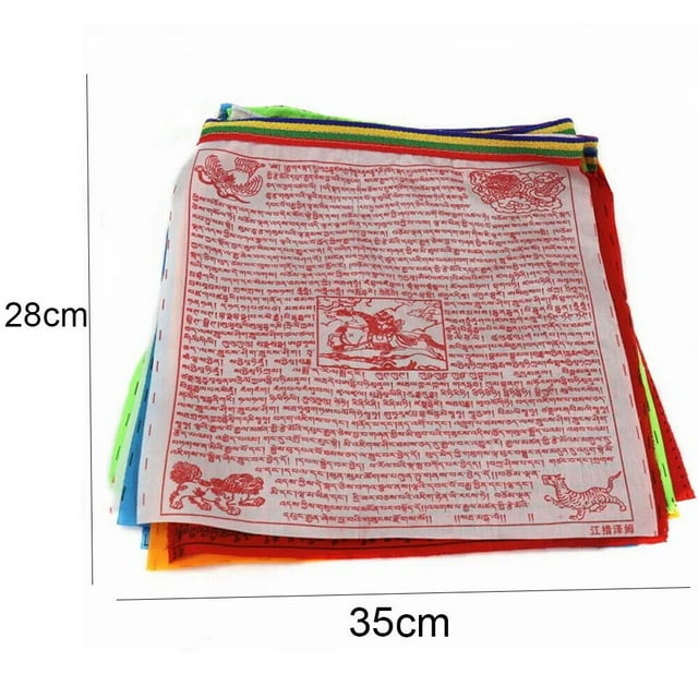 Tibetan Buddhist 20~300x Prayer Flags Outdoor Meditation Traditional ...