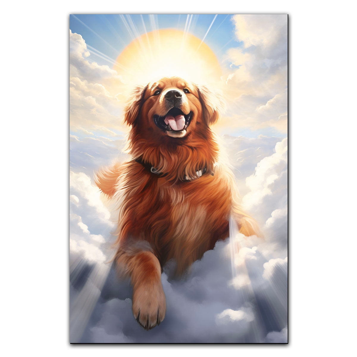 Tibetan Mastiff Dog Memorial Gifts for Loss of Dog, Dog Memorial Poster ...