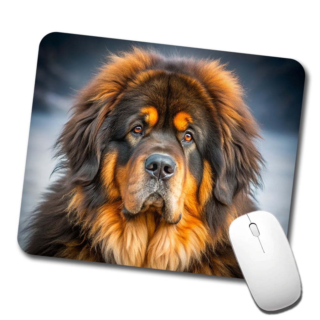 Tibetan Mastiff Dog Photo Mouse Pad Low Profile Gaming Mat - Walmart.com