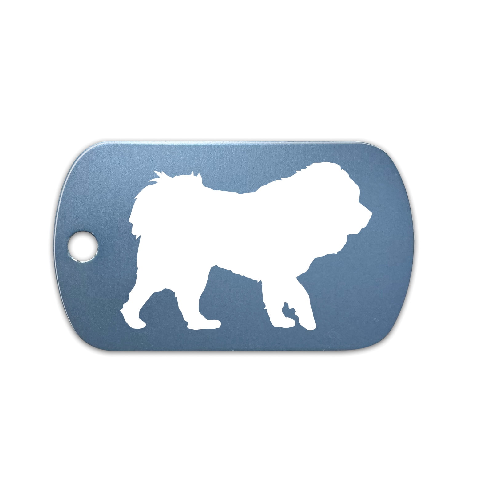 Tibetan Mastiff GI Dog Tag Aluminum Keychain dog canine pet - Light ...