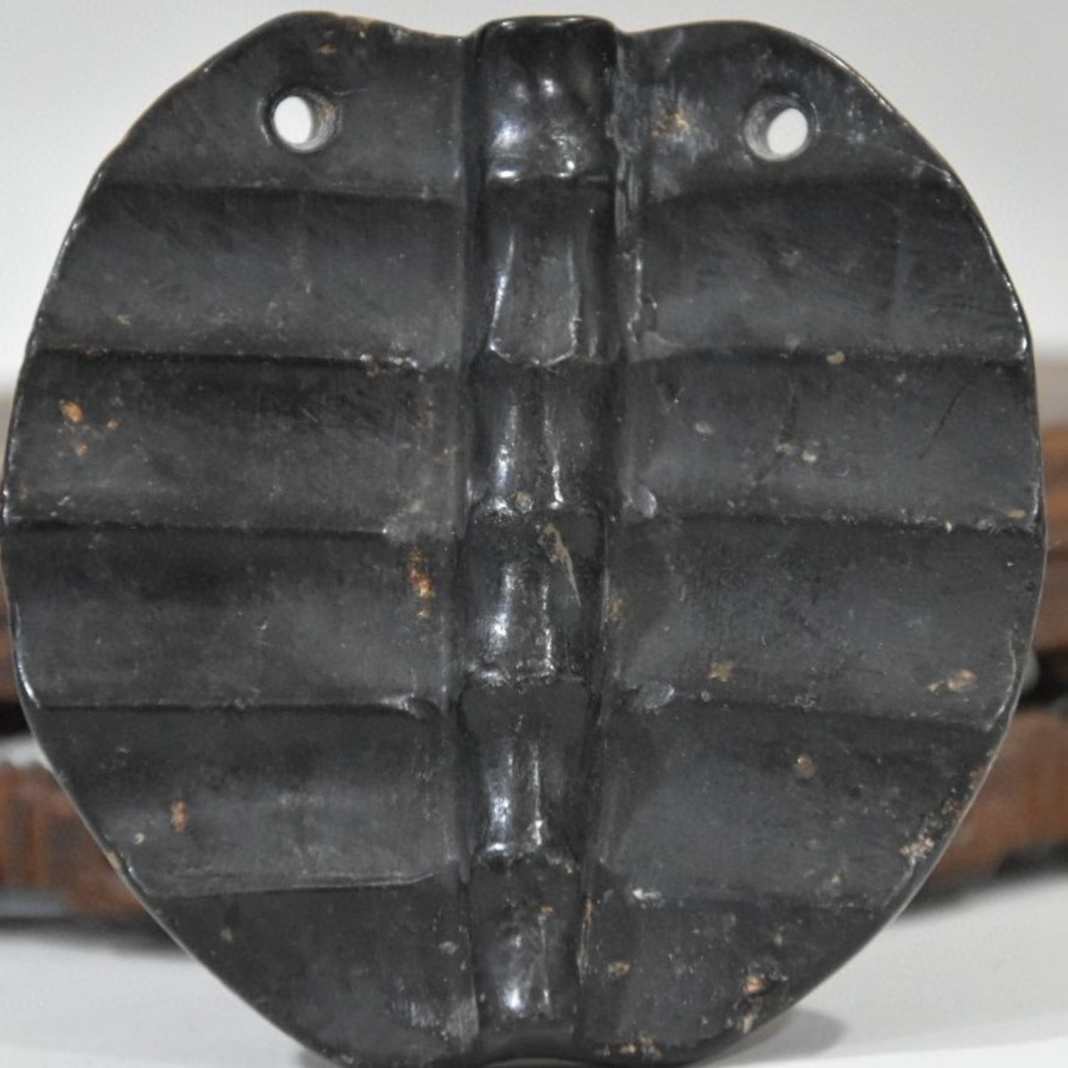 Tibetan Meteorite Iron Turtle Shell Talisman Hand Carved Longevity ...