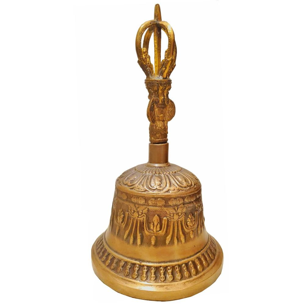Tibetan Singing Bell with Dorje - Walmart.com