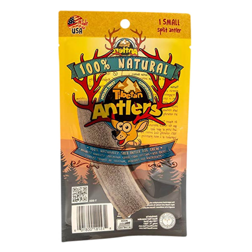 Tibetan Split Elk Antler Small Pack, Premium Antler Dog Chew, Naturally ...