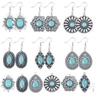 1 Box 10 Pair Starfish Seahorse Shell Turquoise Earring Making Kit ...