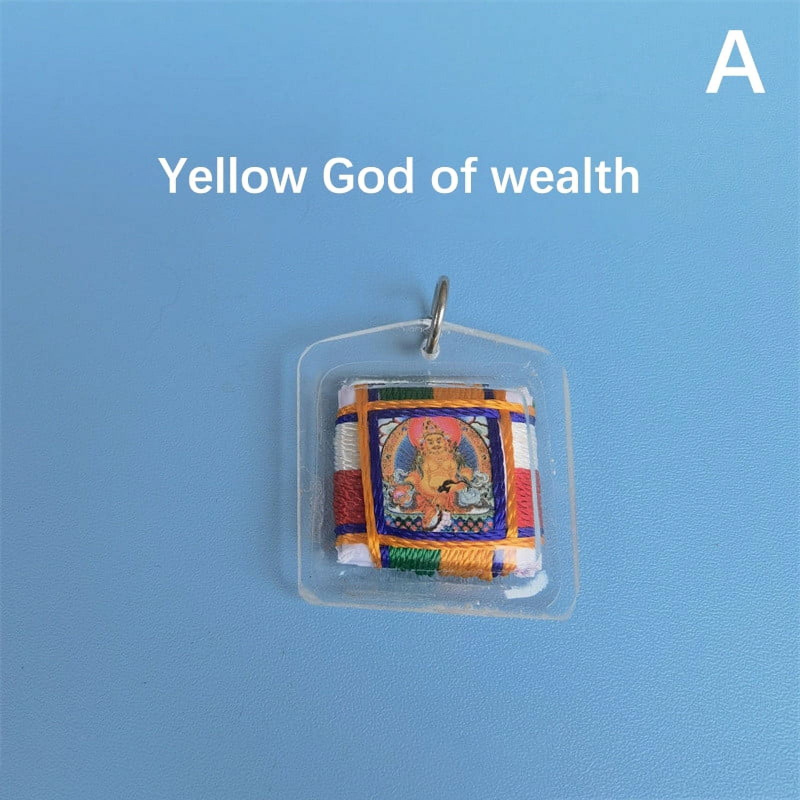 Tibetan Tangka Green Tara Buddhism Keychains Small Pendants Fengshui ...