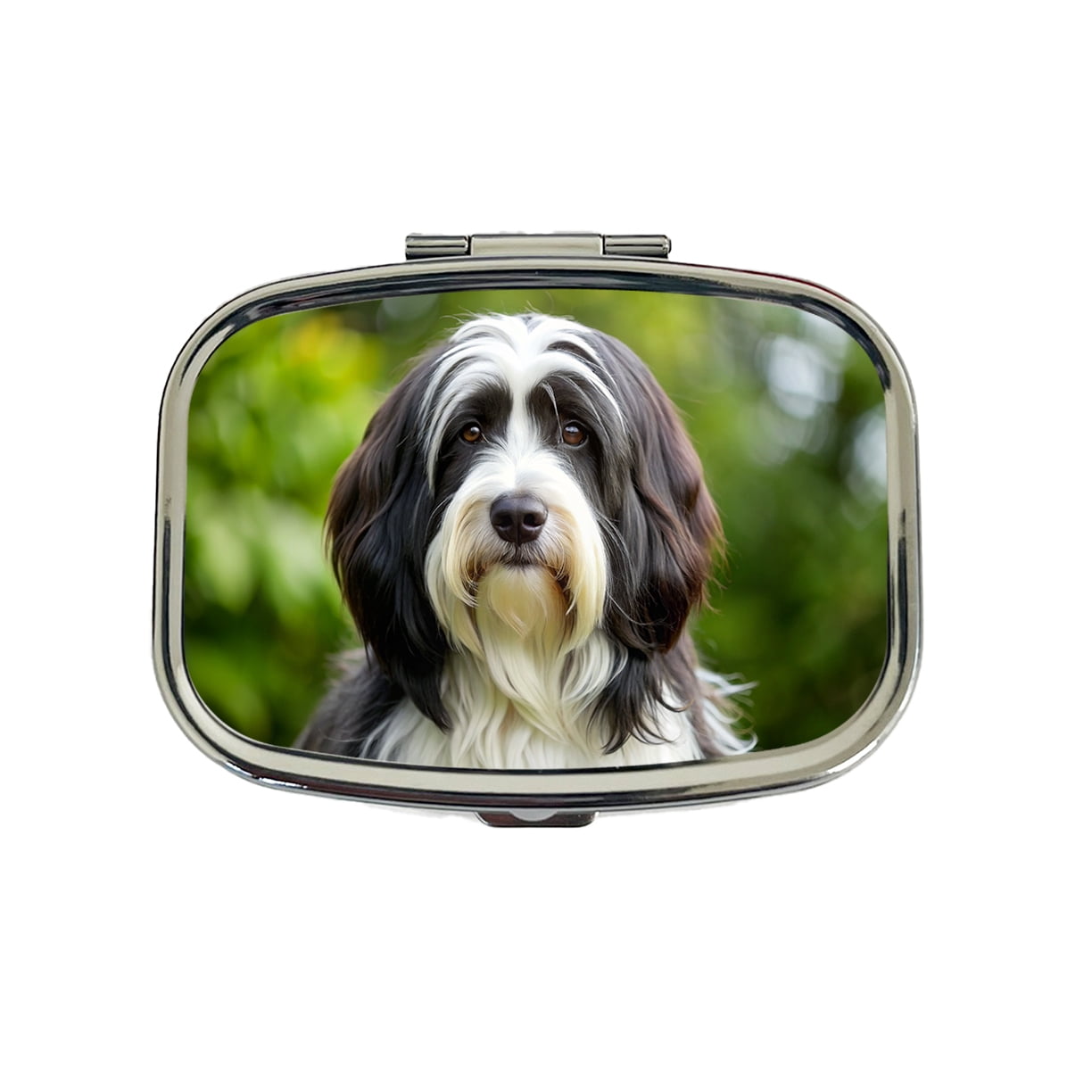 Tibetan Terrier Dog Photo Small Travel Handbag Pill Box Case - Walmart.com