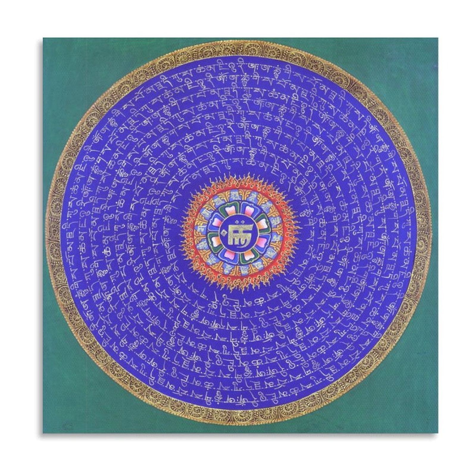 Tibetan Thangka Painting Posters (5) Picture Print Canvas Poster Wall ...
