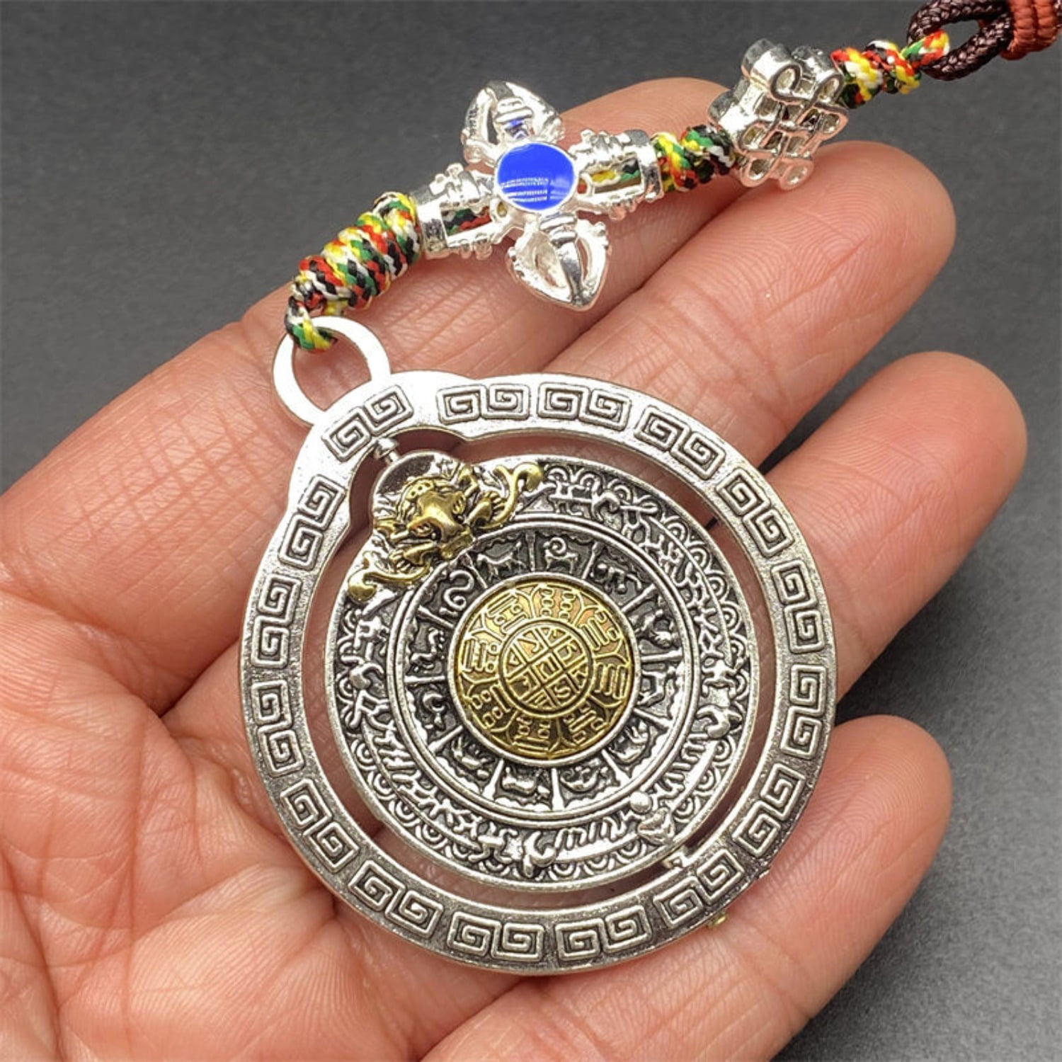 Tibetan Vajra Dorje Pendant Car Hanging Handmade Knot Amulet Buddhist ...