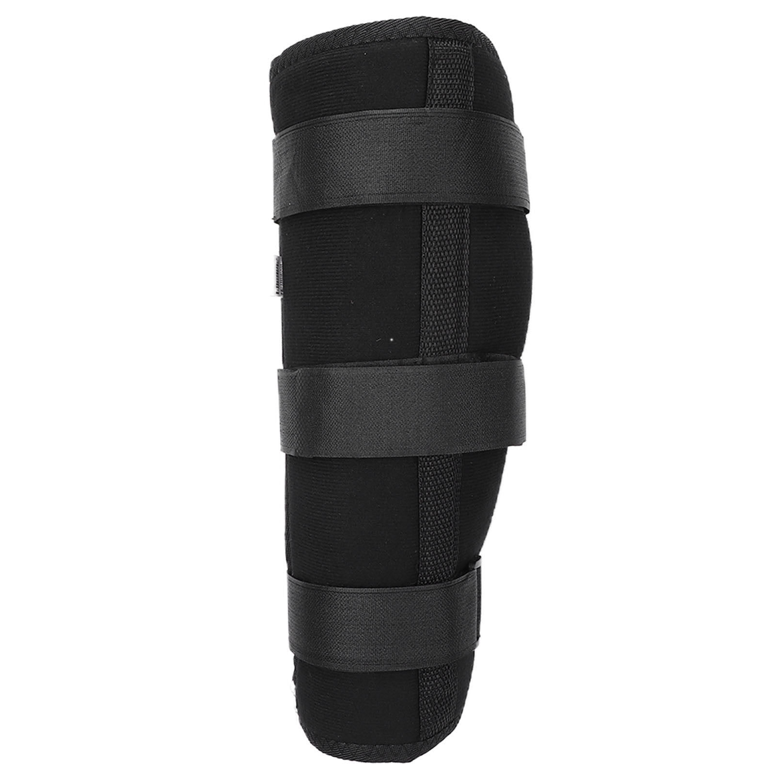 Tibia & Fibula Protector with 3 Straps, Shank Calf Brace for Ligament ...