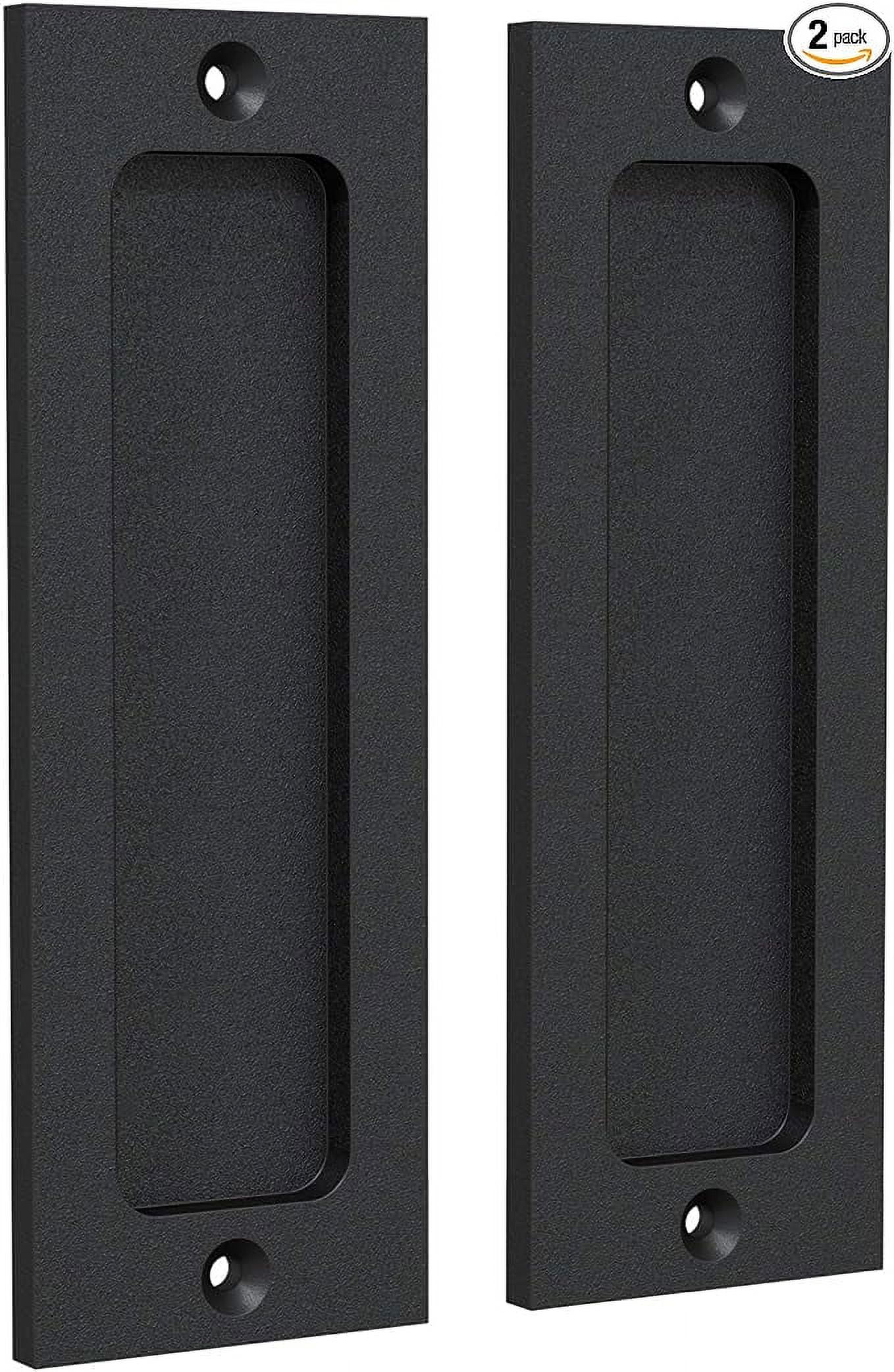 Tibres - 6" Finger Flush Pulls for Closet Pocket - Sliding Barn Door ...