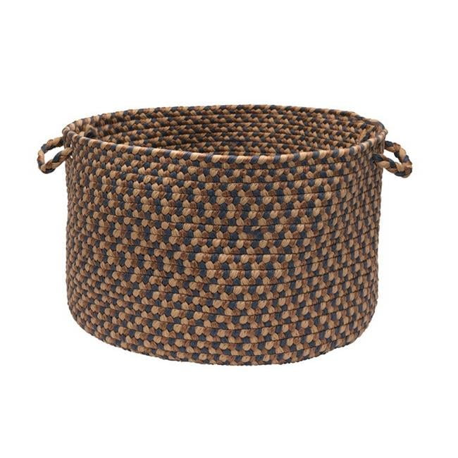 Tiburon- Stone Blue 14 in. x 10 in. Utility Basket - Walmart.com