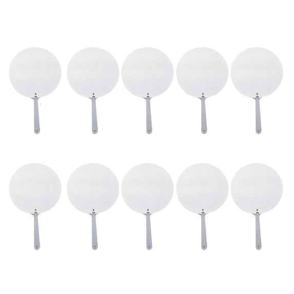 Tibvox 10Pcs Sublimations Paddles Fan Personalizeds Double-Sided ...
