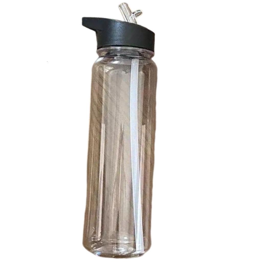 Tibvox 700ml Sports Drink Bottles Clear Plastic Sports Bottles with ...