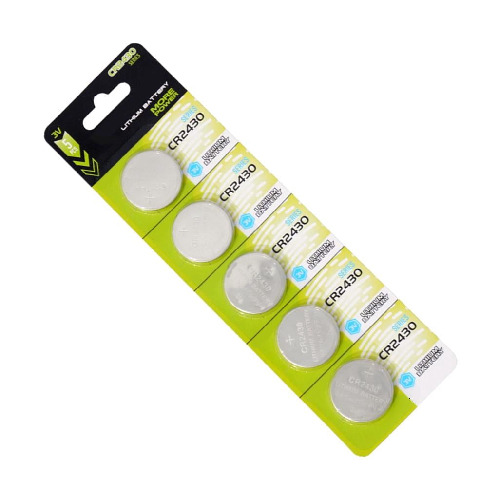 Tibvox CR2430 Batteries Button Cell Battery for Entry System Long-last ...