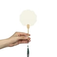 Tibvox Chinese Rice Paper Fan Wood Handle Calligraphys Painting ...