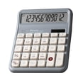 Tibvox Lightweight Strong Plastic Calculator 12 Figure Big Display ...