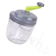 Tibvox Manual Vegetable Cutter Hand Crank Chopper Meat Mincer Kitchen ...