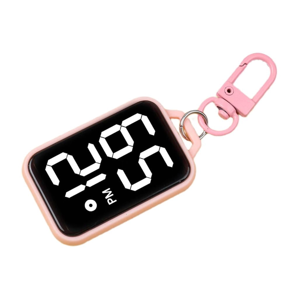 Tibvox Portable Keychain Electronic Clock For School Exams Miniature ...