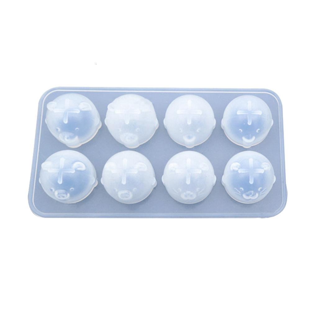 Tibvox Silicone Mold for 8 Beauty Chicken and Bear Pendants Perfect for ...