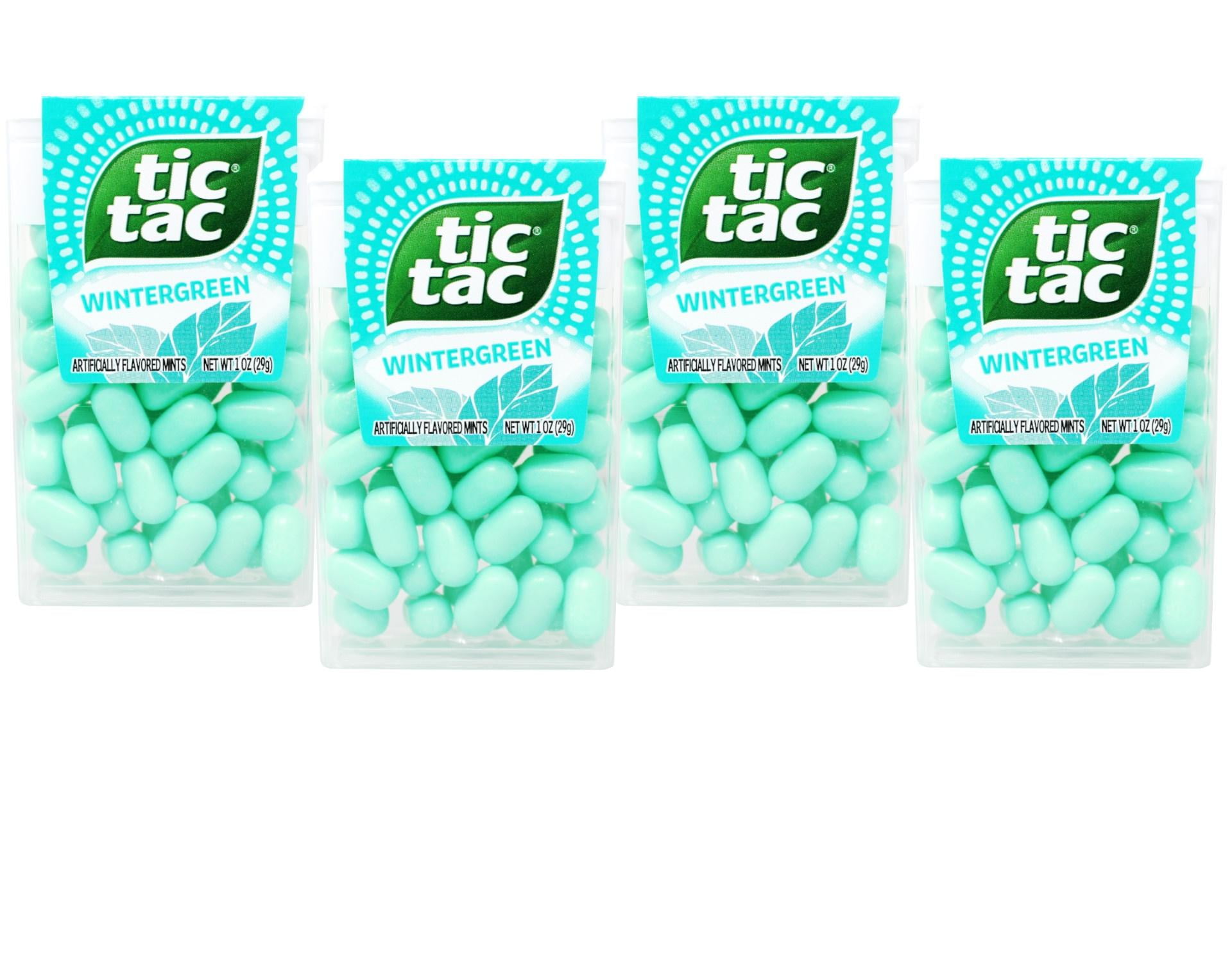 Tic Tac Breath Mints Wintergreen1 oz - 4 Pack - Walmart Business Supplies