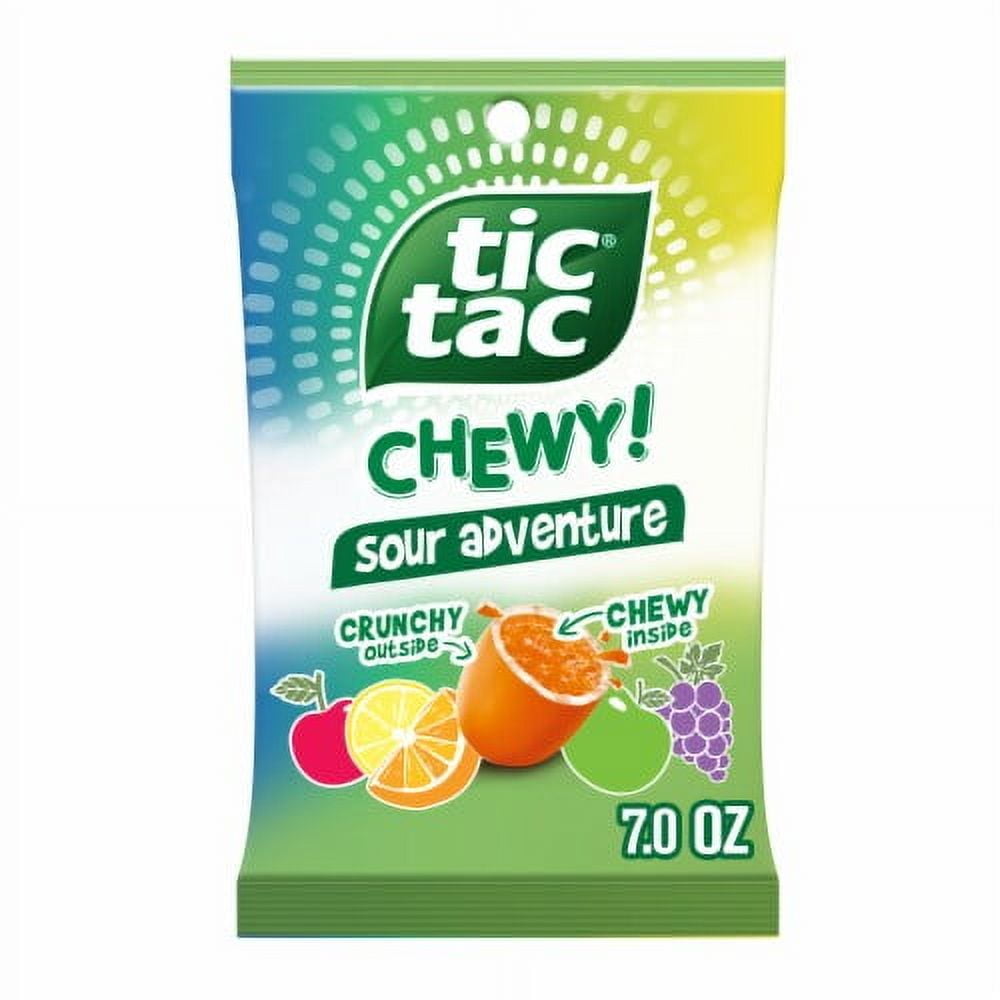 Tic Tac Chewy Sour Adventure Candy, Sour Candy, 7 oz 7.0 oz - Pack of 2 ...
