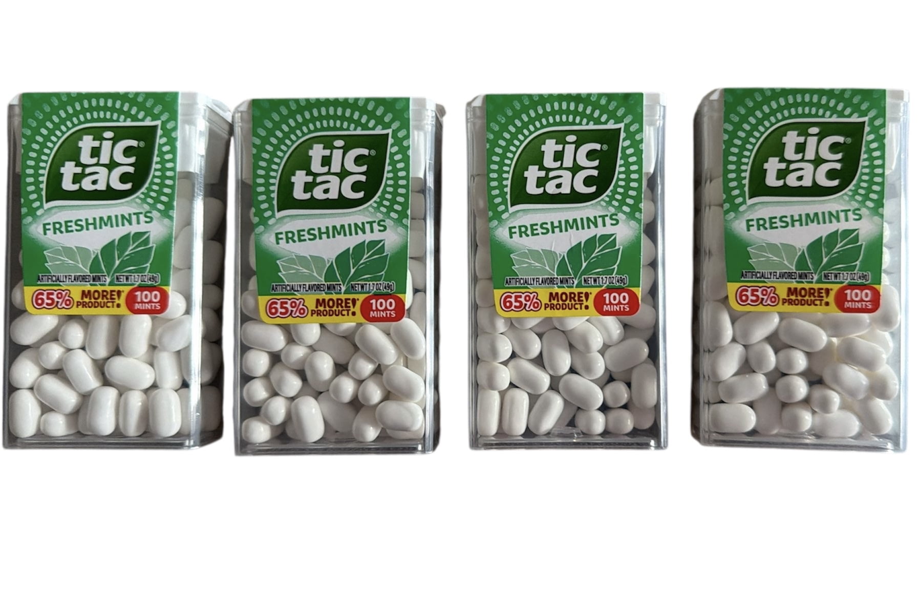 Tic Tac Freshmints, On-the-Go Breath Mints, Pocket-Sized Mints, 100 ...